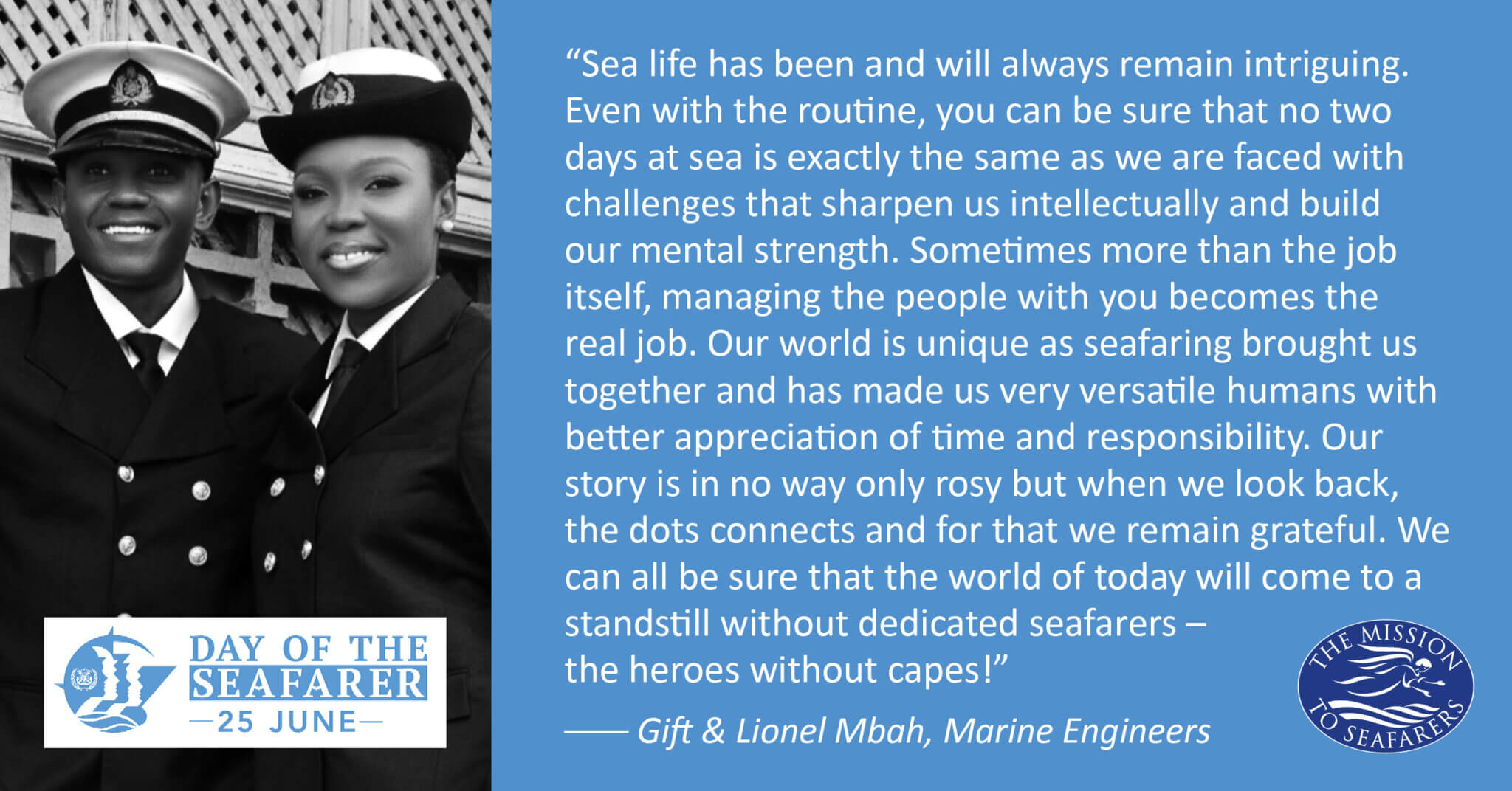 Celebrating the Day of the Seafarer, with a message from HRH, The ...